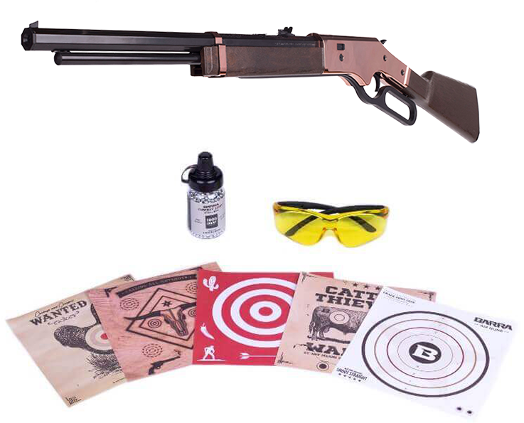 Barra Airguns The Rosie 1866 Cowboy Pellet Air Rifle Kit | BoondockGear.com
